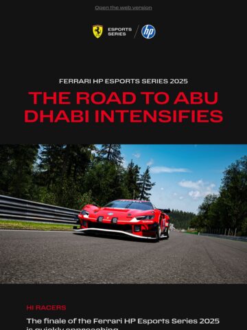 Email Inspiration from Ferrari.com - Email Love