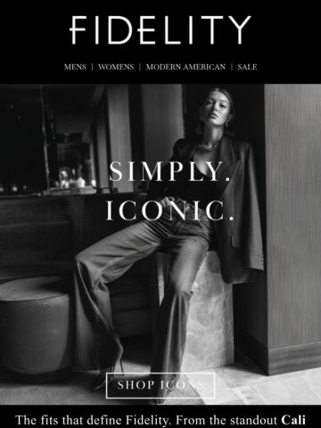 Email Inspiration from Fidelity Denim - Email Love