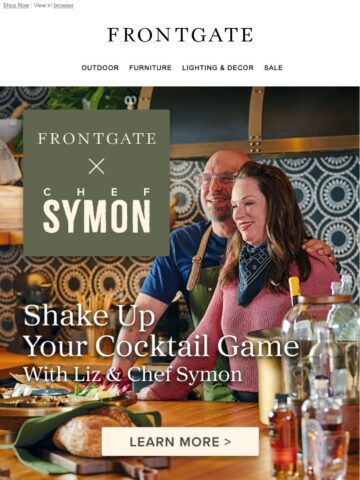 Email Inspiration from Frontgate - Email Love