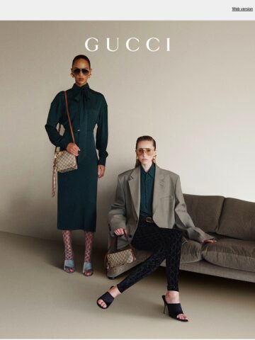 Email Inspiration from Gucci - Email Love