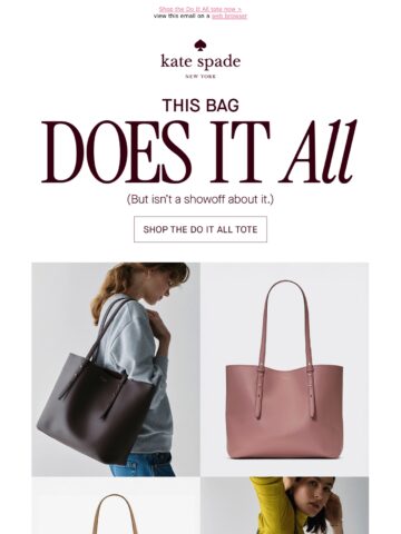 Email Inspiration from kate spade - Email Love