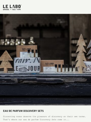 Email Inspiration from Le Labo Fragrances - Email Love