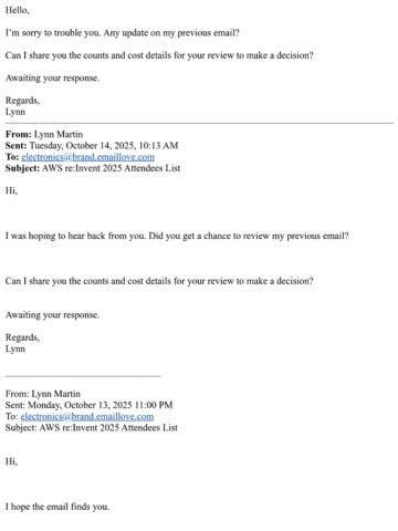 Email Inspiration from Lynn Martin - Email Love