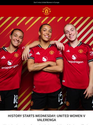 Email Inspiration from Manchester United - Email Love