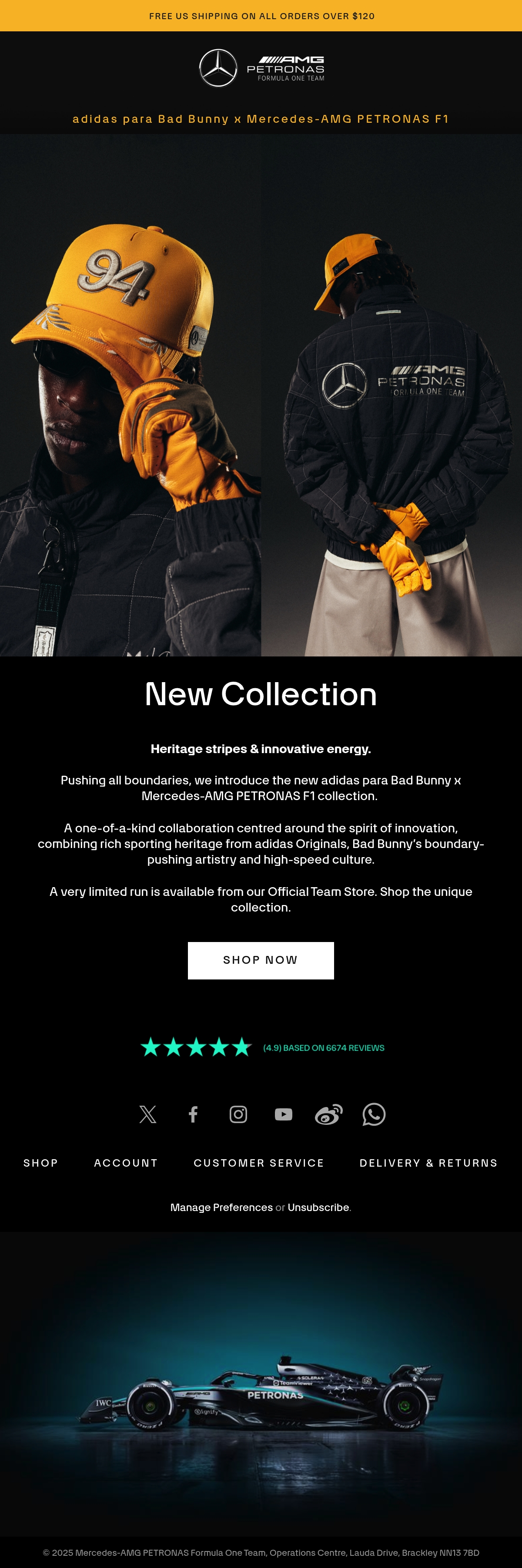 Email Inspiration from Mercedes-AMG PETRONAS F1 Team - Email Love