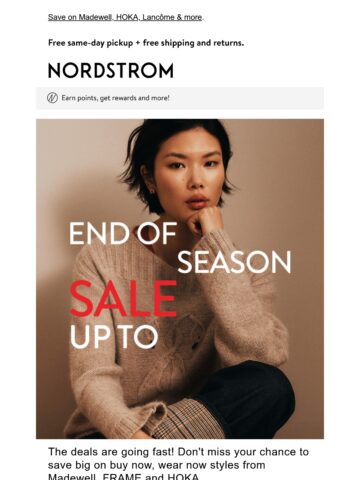 Email Inspiration from NORDSTROM SALE - Email Love