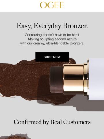 Email Inspiration from Ogee - Email Love