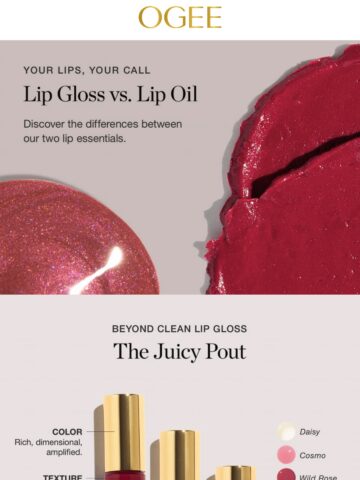 Email Inspiration from Ogee - Email Love