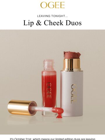 Email Inspiration from Ogee - Email Love