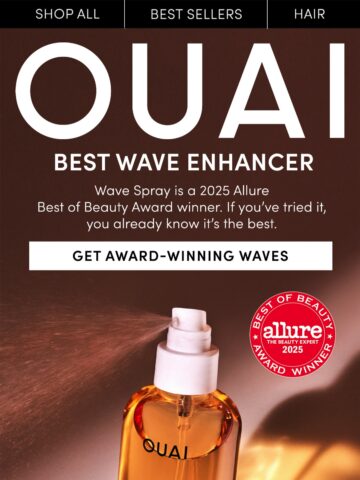 Email Inspiration from OUAI - Email Love