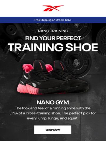 Email Inspiration from Reebok - Email Love