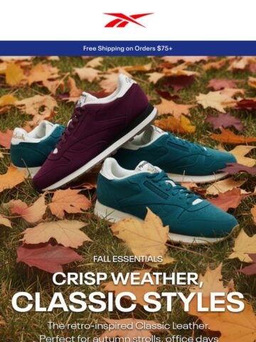 Email Inspiration from Reebok - Email Love