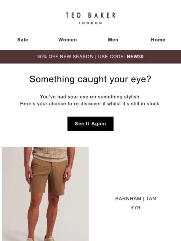 Email Inspiration from Ted Baker - Email Love