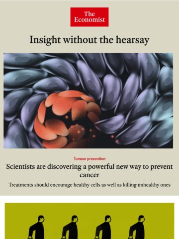 Email Inspiration from The Economist - Email Love