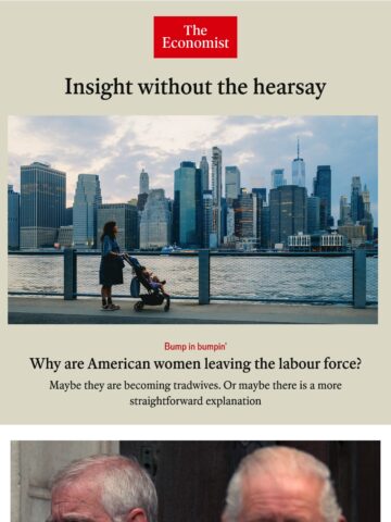 Email Inspiration from The Economist - Email Love