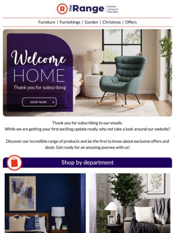 Email Inspiration from The Range - Email Love