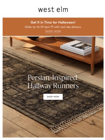 Email Inspiration from West Elm - Email Love