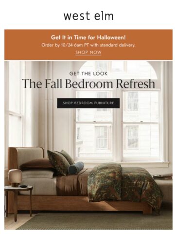 Email Inspiration from West Elm - Email Love