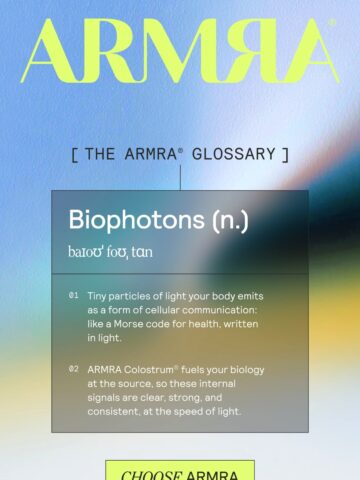 Email Inspiration from ARMRA Colostrum - Email Love