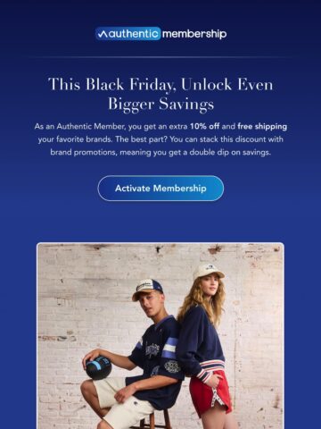 Email Inspiration from Authentic Membership - Email Love