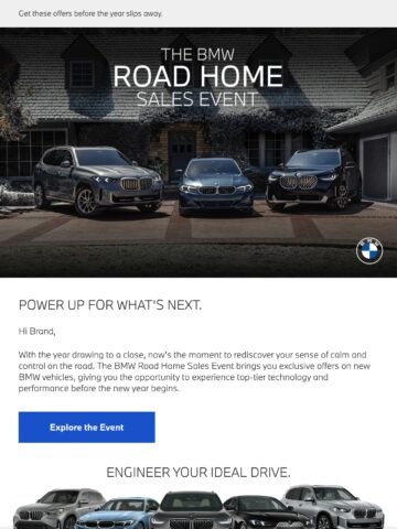 Email Inspiration from BMW of North America - Email Love