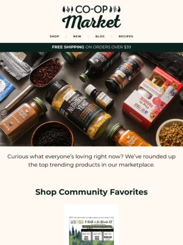 Email Inspiration from Co-op Market - Email Love