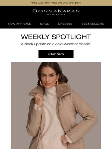 Email Inspiration from Donna Karan New York - Email Love