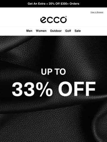 Email Inspiration from ECCO - Email Love