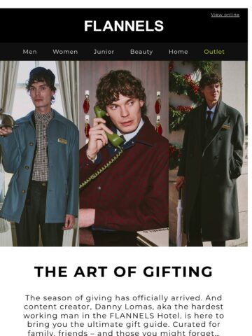 Email Inspiration from FLANNELS - Email Love