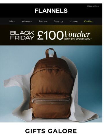 Email Inspiration from FLANNELS - Email Love
