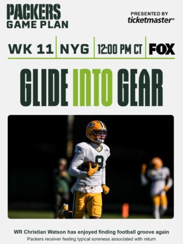 Email Inspiration from Green Bay Packers - Email Love
