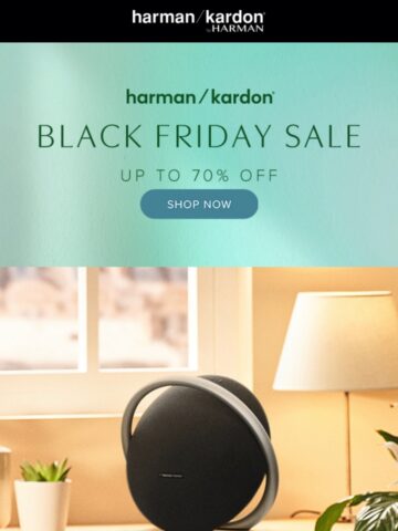 Email Inspiration from Harman Kardon - Email Love