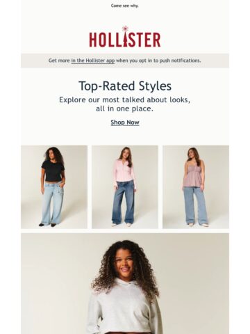 Email Inspiration from Hollister - Email Love