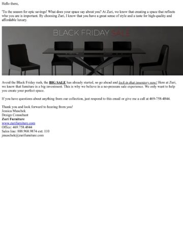 Email Inspiration from Jessica Muschek - Email Love