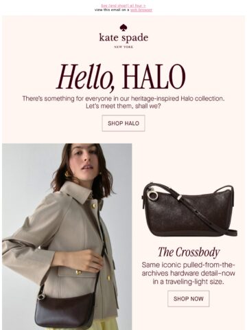 Email Inspiration from kate spade - Email Love