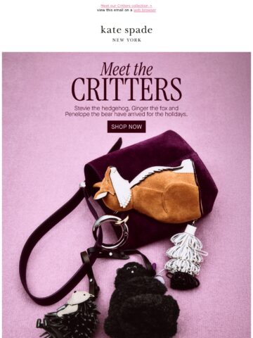 Email Inspiration from kate spade - Email Love