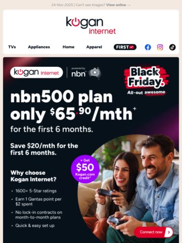 Email Inspiration from Kogan.com - Email Love