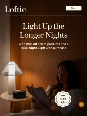 Email Inspiration from Loftie - Email Love