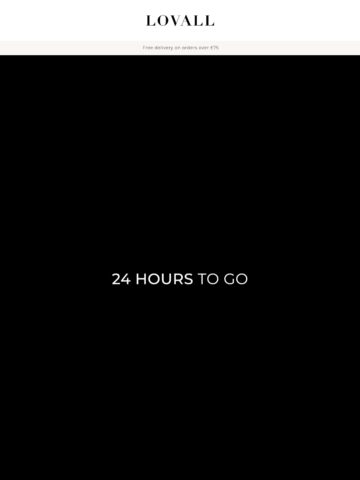 Email Inspiration from Lovall | BLACK FRIDAY - Email Love