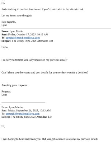 Email Inspiration from Lynn Martin - Email Love