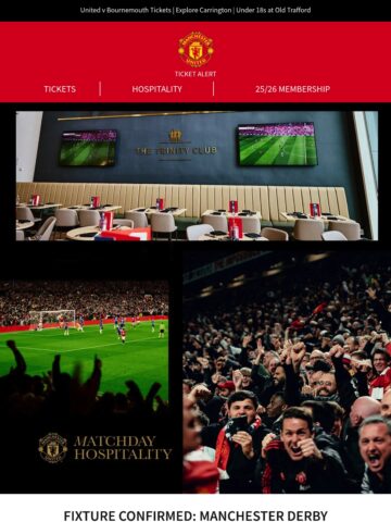 Email Inspiration from Manchester United - Email Love