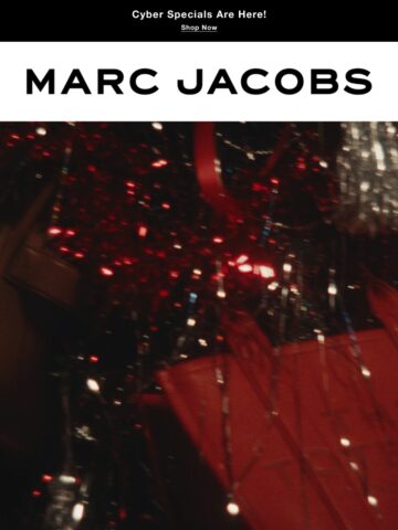 Email Inspiration from MARC JACOBS - Email Love