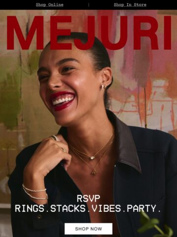 Email Inspiration from Mejuri - Email Love