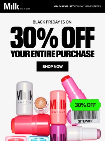 Email Inspiration from Milk Makeup - Email Love