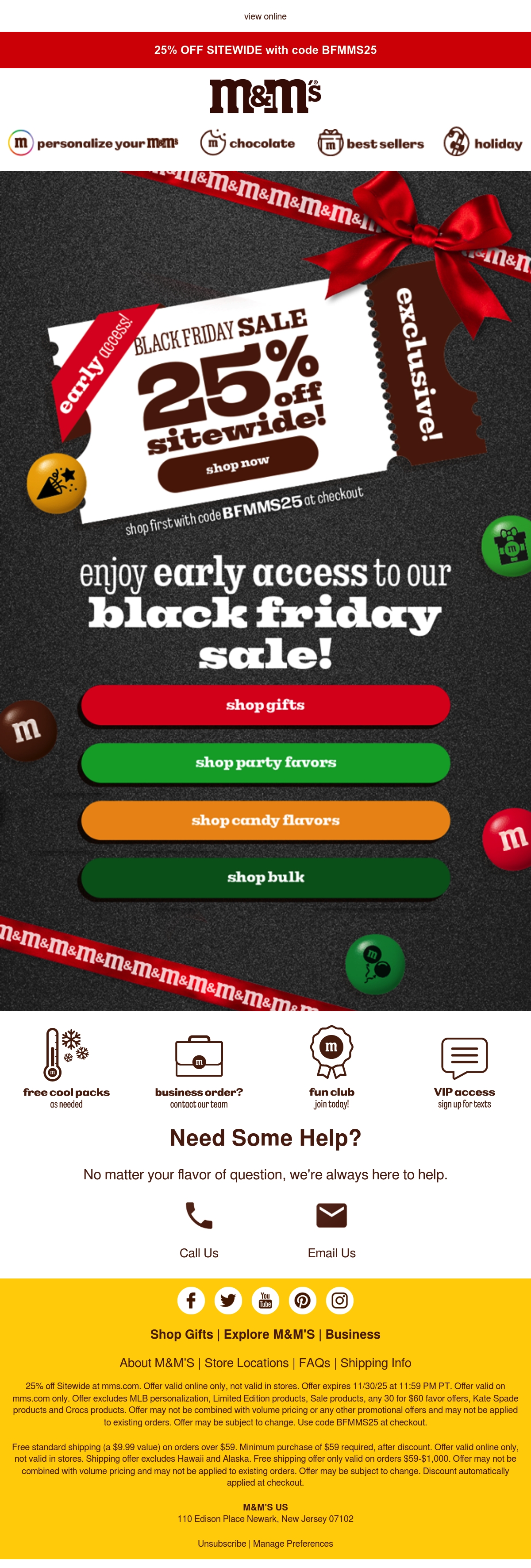 Email Inspiration from M&M'S - Email Love