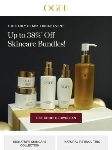 Email Inspiration from Ogee - Email Love