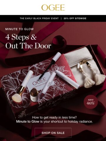 Email Inspiration from Ogee - Email Love