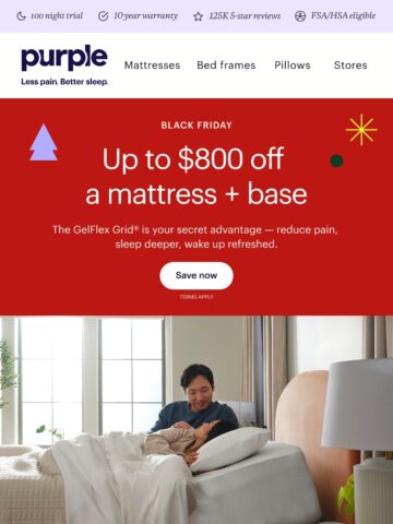 Email Inspiration from Purple - Email Love