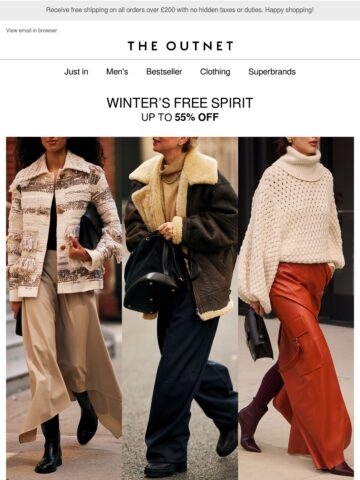 Email Inspiration from THE OUTNET - Email Love