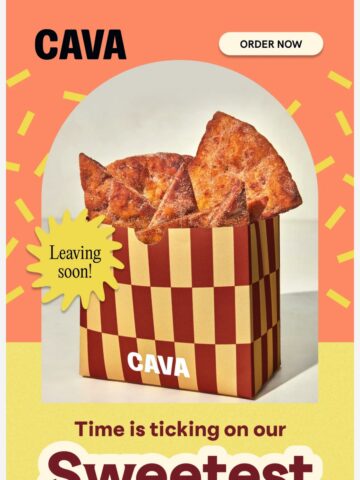 Email Inspiration from CAVA - Email Love